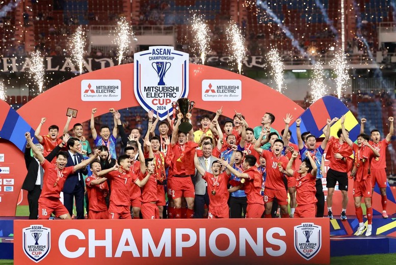 AFF Cup 2024: Việt Nam đứng trên đỉnh cao Đông Nam Á!!! - VietDaily ...